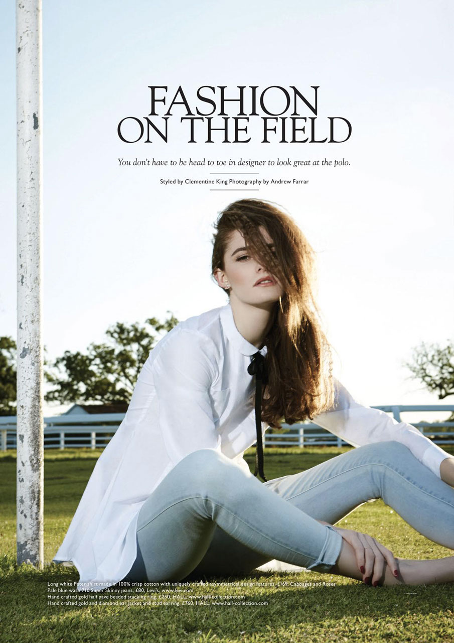 FASHION ON THE FIELD by Andrew Farrar for Polo PQ | The Jaunties
